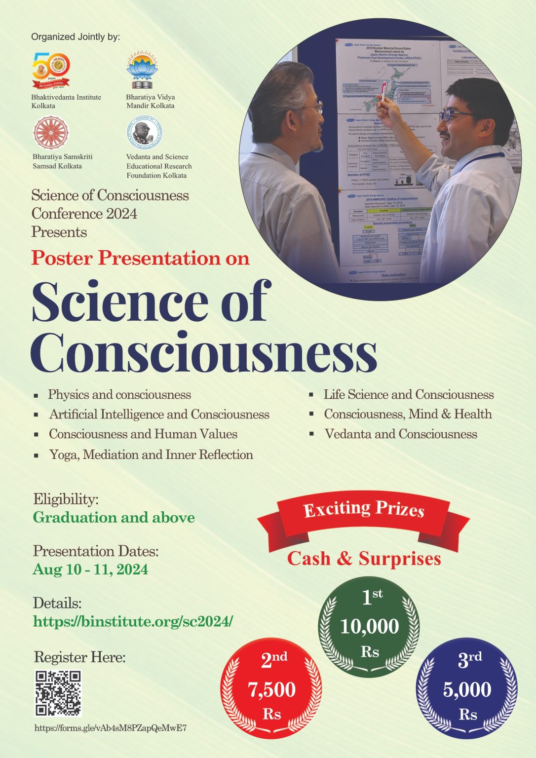 POSTER PRESENTATION | Science of Consciousness | BI Kolkata ...