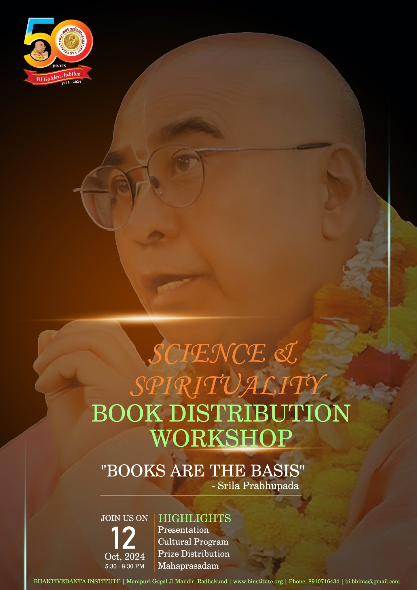 Book Distribution Workshop | Bhaktivedanta Institute – Bhaktivedanta ...